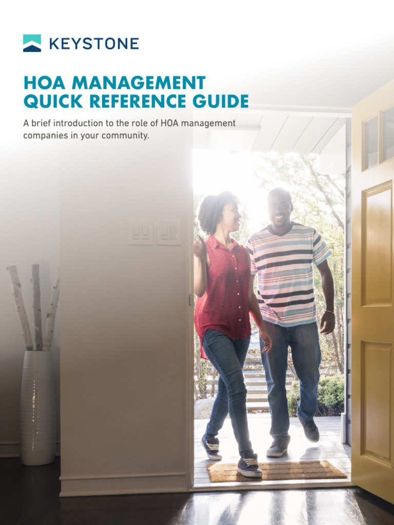 Keystone HOA Management Quick Reference Guide | PDF | Business