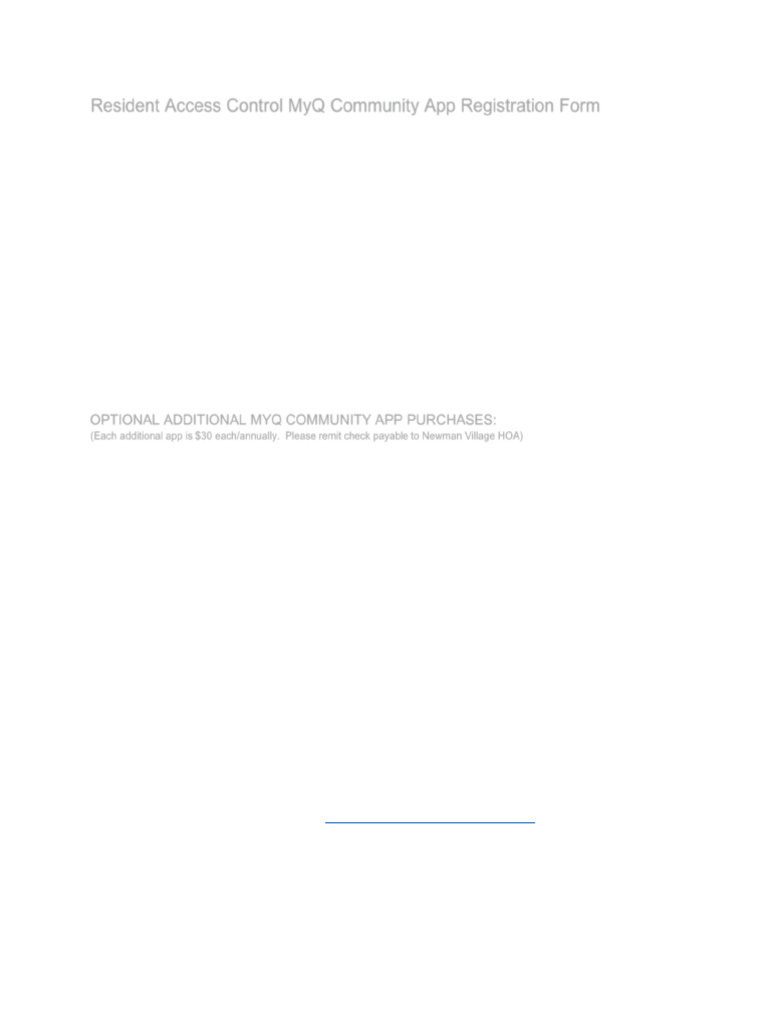 Resident Access Control MyQ Community App Regi | PDF | Career & Growth