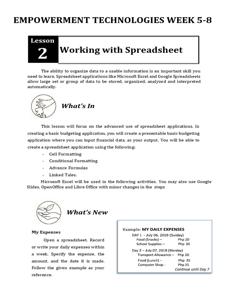 Emtech Q1 Week 5 8 | PDF