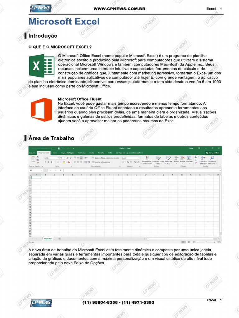 Apostila Excel Cpnews Aluno | PDF