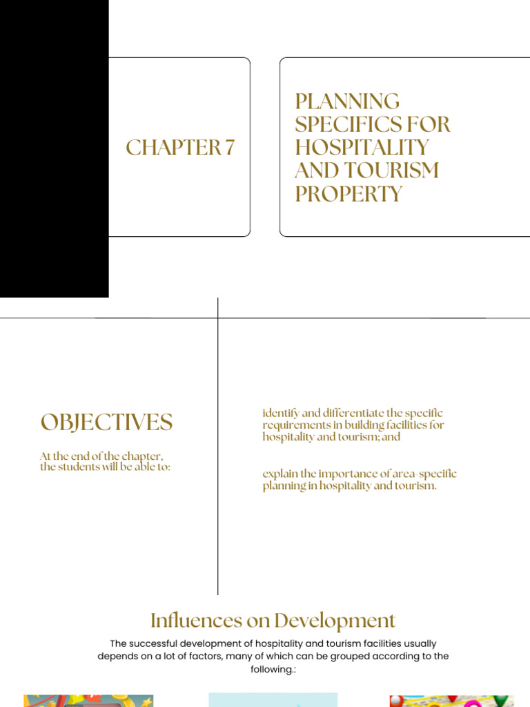 Objectives of Hospitality Facilities Planning | PDF | Tourism | Business
