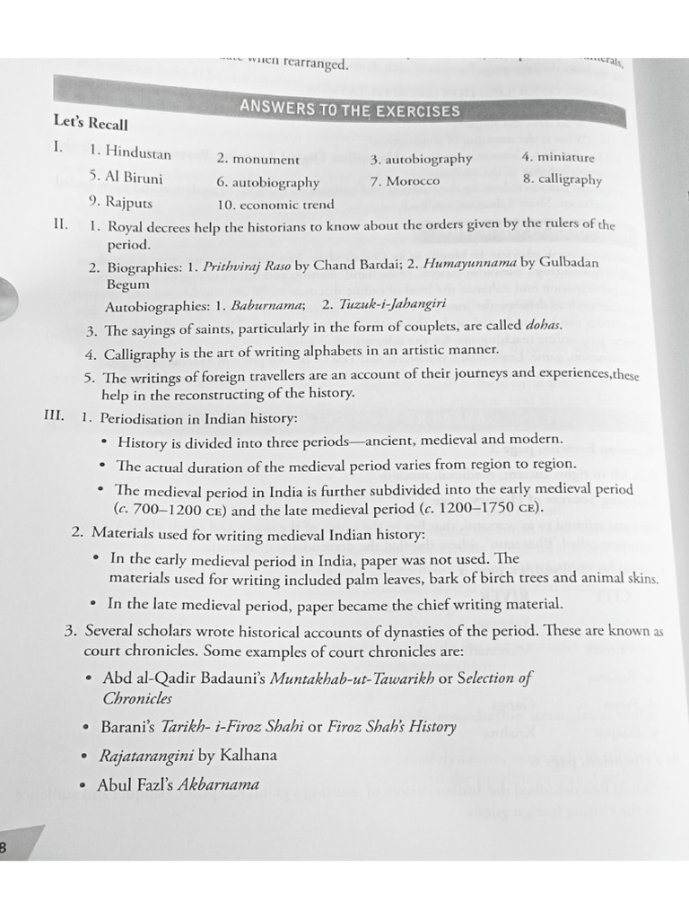 Class 7 History Where When and How Notes | PDF