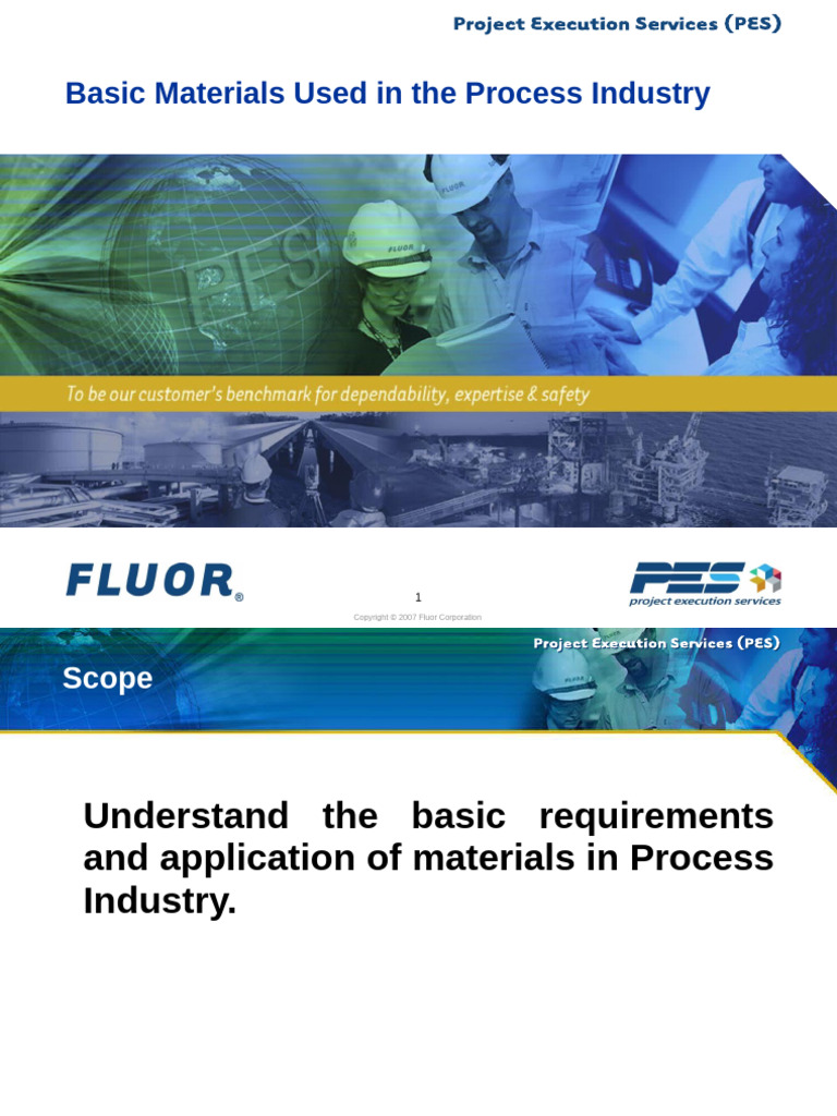 4. Basics-Materials-Used-in-Process-Industry | PDF