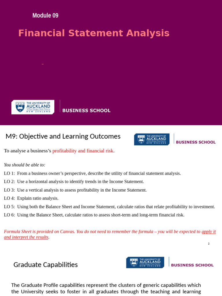Module 09 FSA - Canvas Slides | PDF