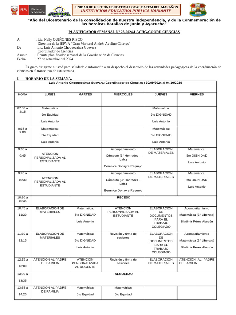 planificador 25_ CPC _2024 | PDF