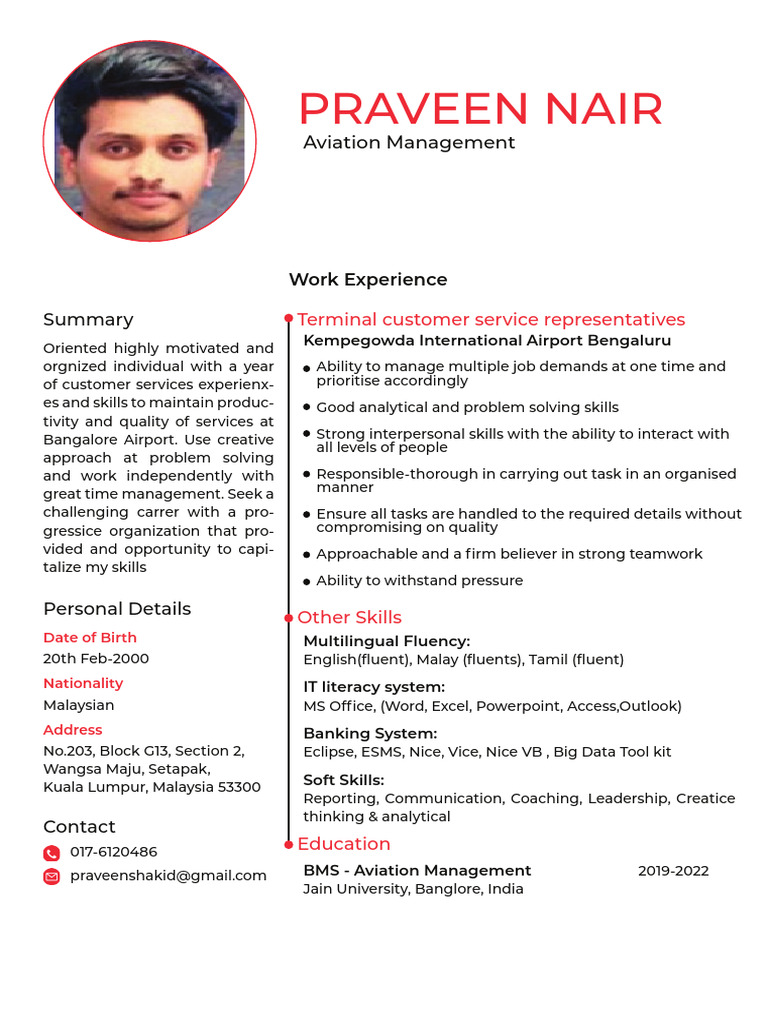 Praveen Nair Resume-1 | PDF