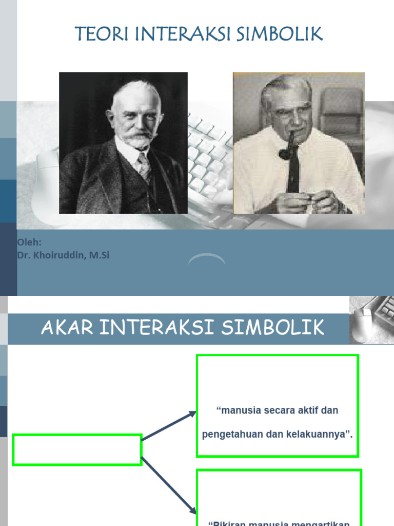 Teori Interaksi Simbolik | PDF