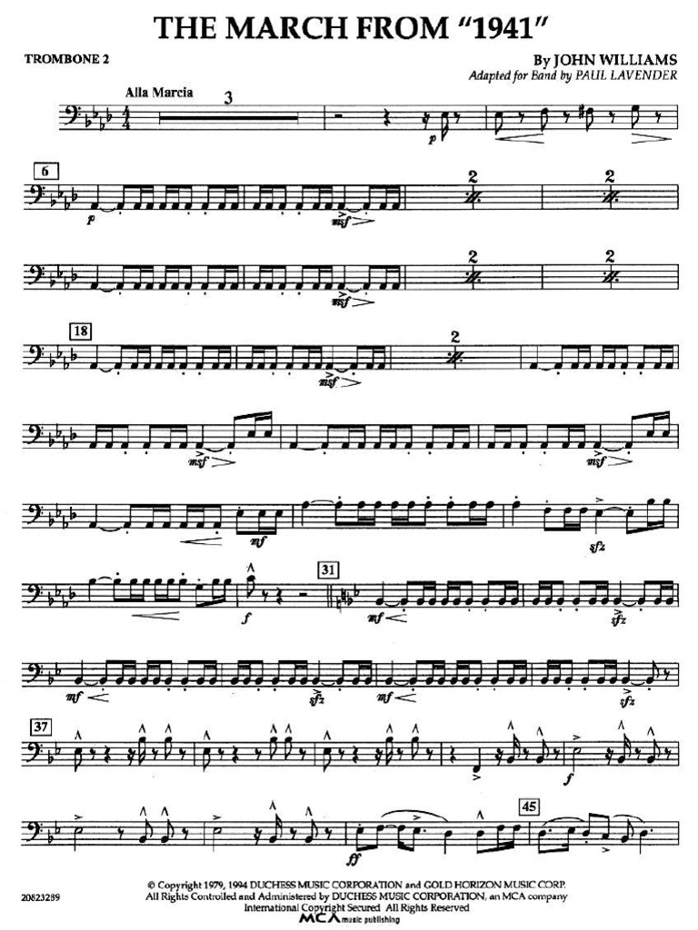 M41 Trombone 2 | PDF