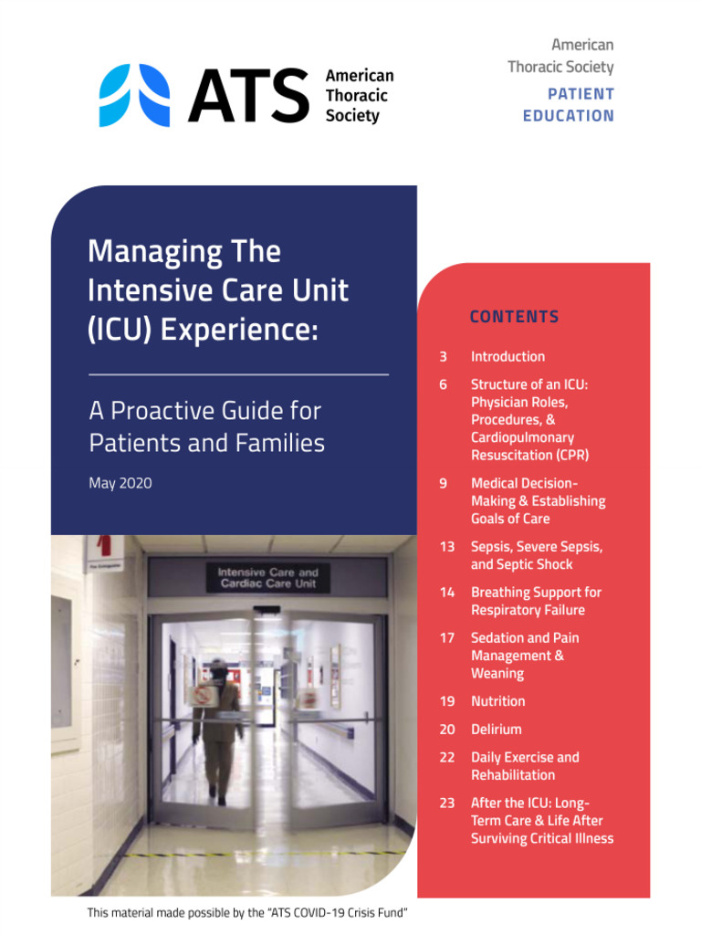 Managing The Icu Experience | PDF