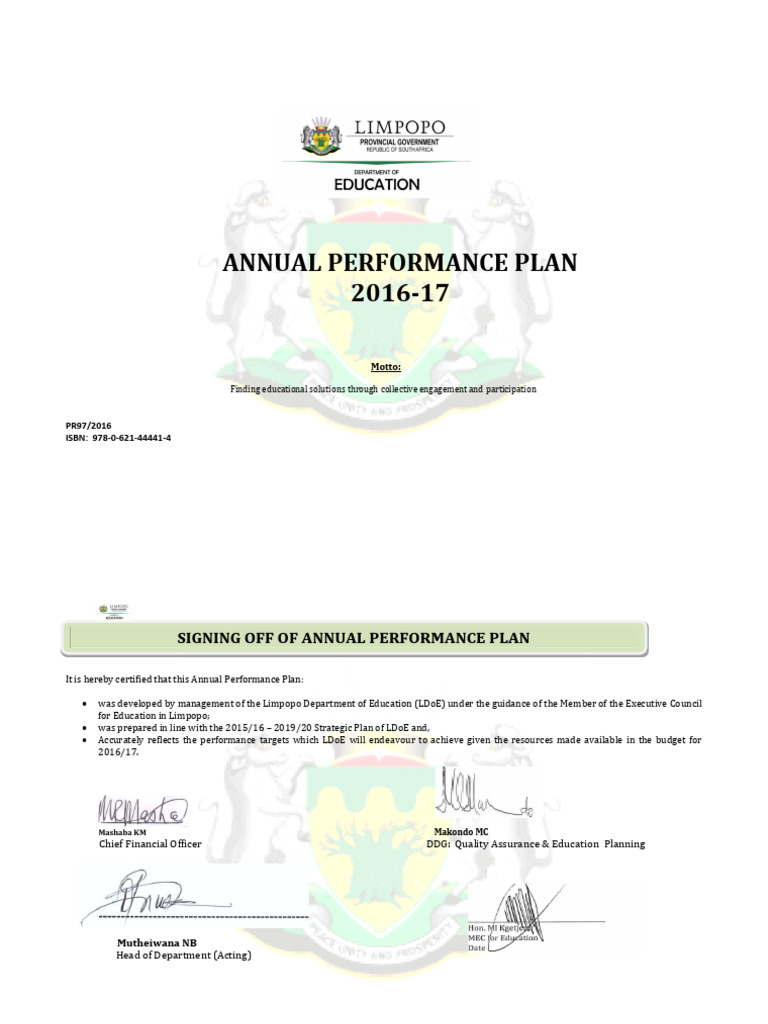 Ldoe App2016-17 - Final) | PDF