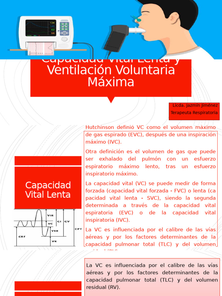 Capacidad Vital Lenta y MVV | PDF