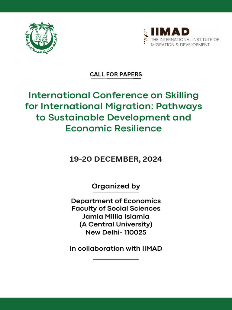 Eco Conference 2024december19 20 Brochure | PDF