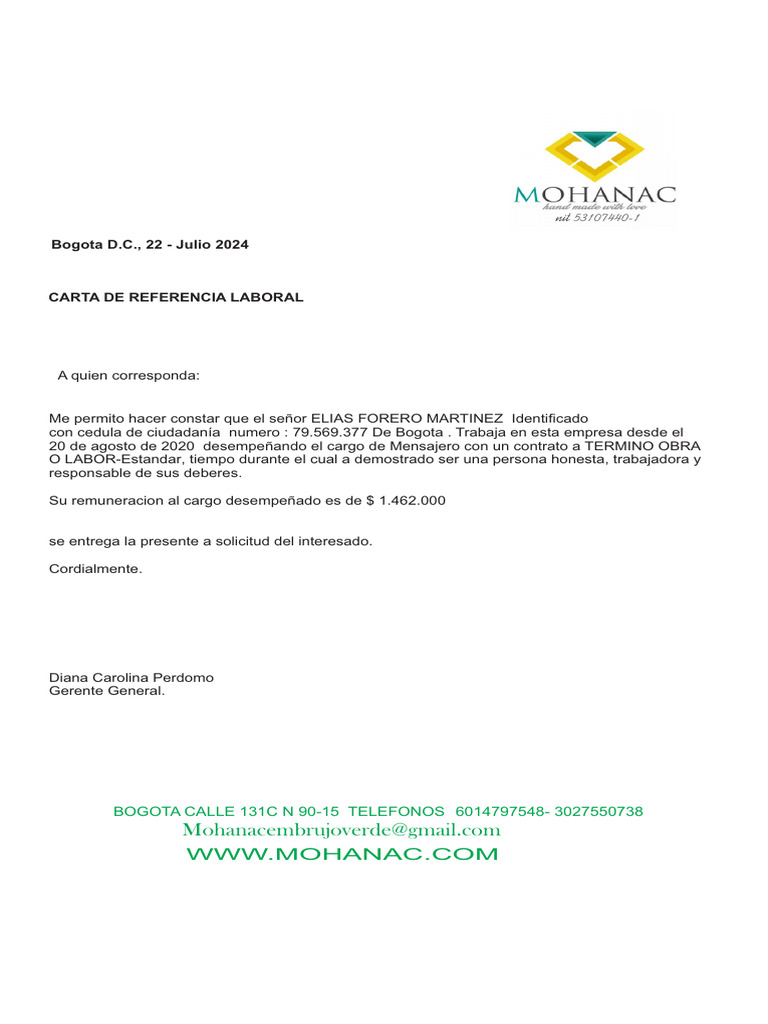 Carta De Referencia Explorá Plantillas De Cartas De Recomendación