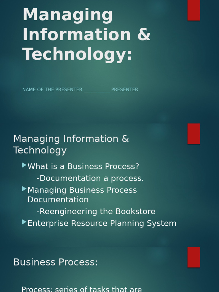 10 - (C) Managing-Information-Technology | PDF | Enterprise Resource ...