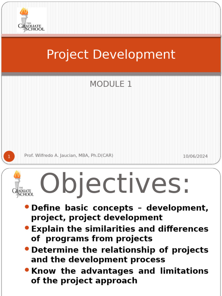 Module-1-Project-Devt. - by Sir Wilfredo A. Jaucian AUGUST-29-2024 | PDF | Sustainability ...