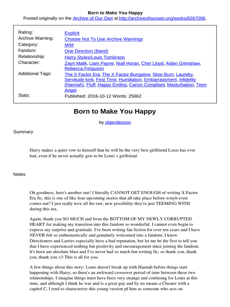Born to Make You Happy | PDF