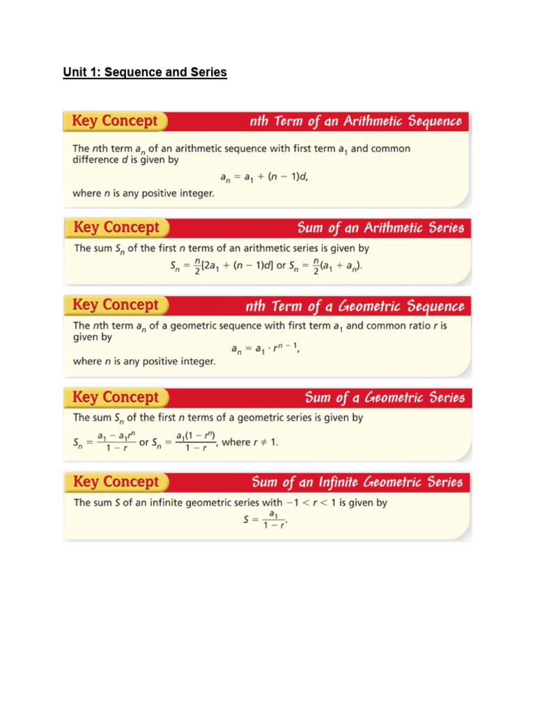 Unit 1 Summary and Practice | PDF