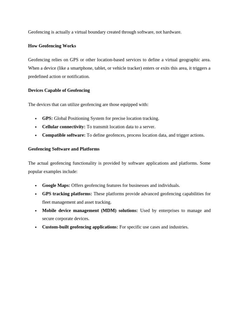 Geofencing Projec0012 | PDF