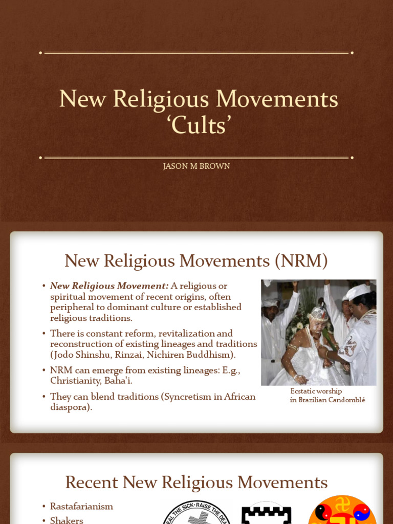 11 - New Religious Movements and Cults | PDF
