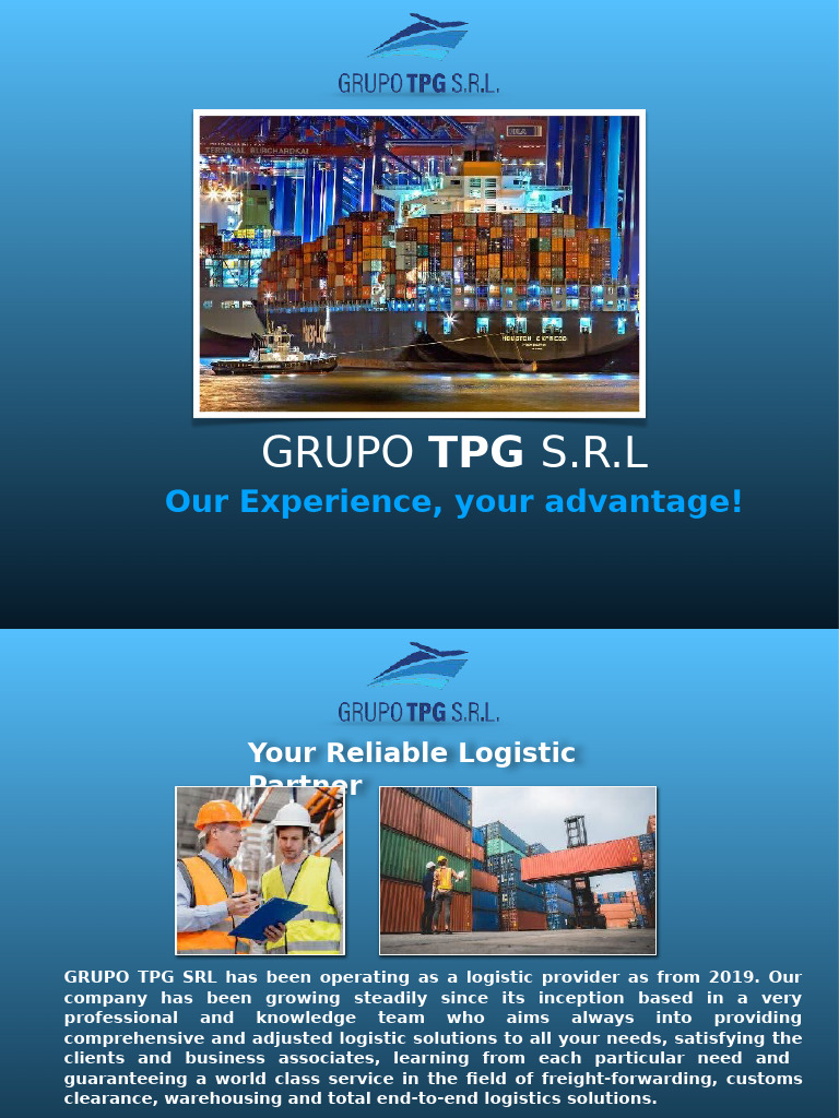 2024 - Presentacion TPG Ingles | PDF