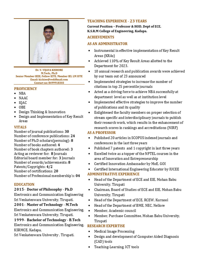 VVK Profile | PDF