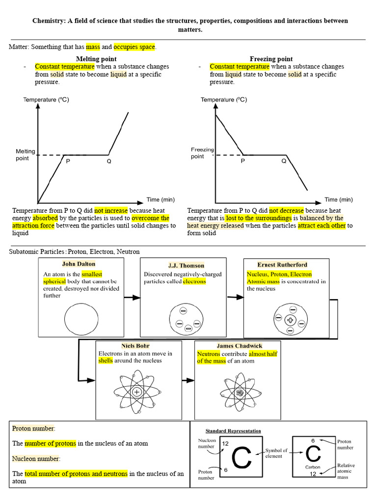 SPM Chemistry Form 4 Note | PDF | Ionic Bonding | Chemical Bond