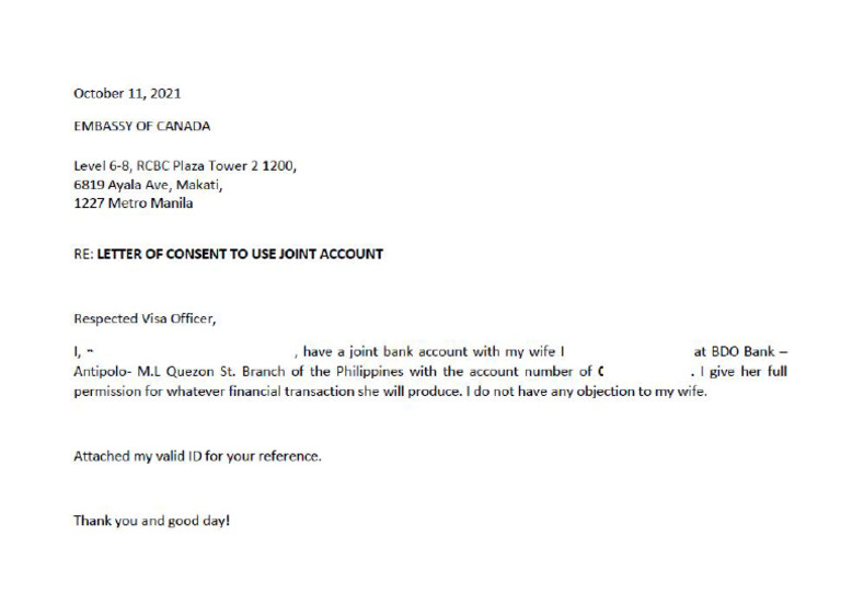 Consent-Letter-Sample(1) | PDF