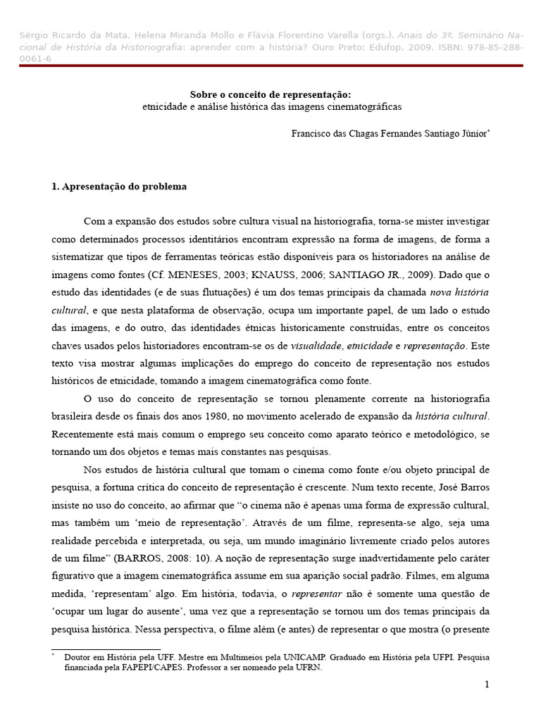 Francisco Das Chagas Fernandes Santiago Junior | PDF