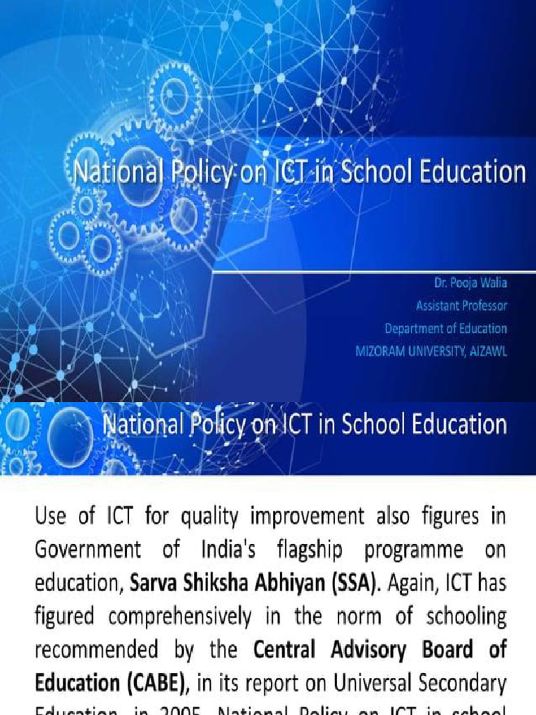 Module 2 National Policy in Ict and Its Impact to Education Complete | PDF