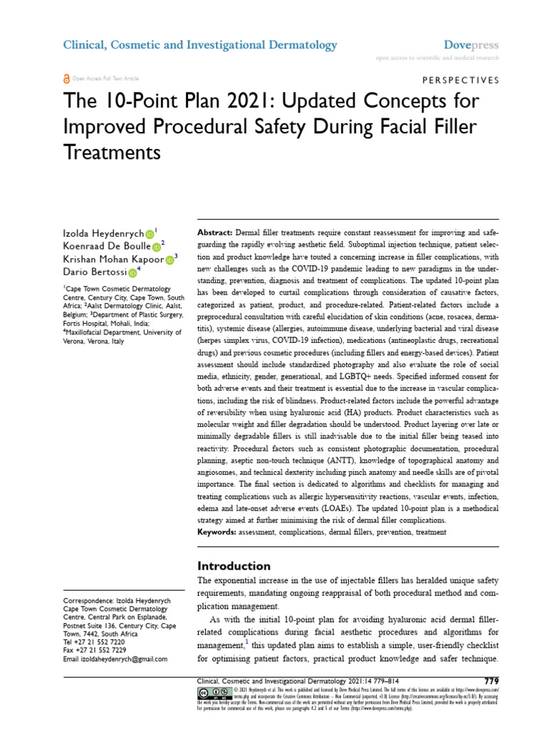 Heydenrych 2021 CCID | PDF