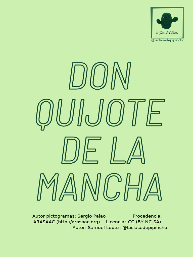 Don Quijote de La Mancha Actividades | PDF