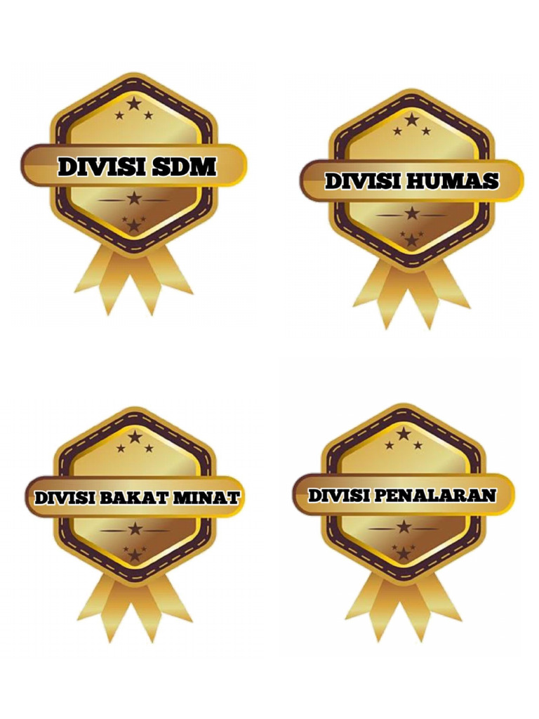 STRUKTUR DIVISI | PDF