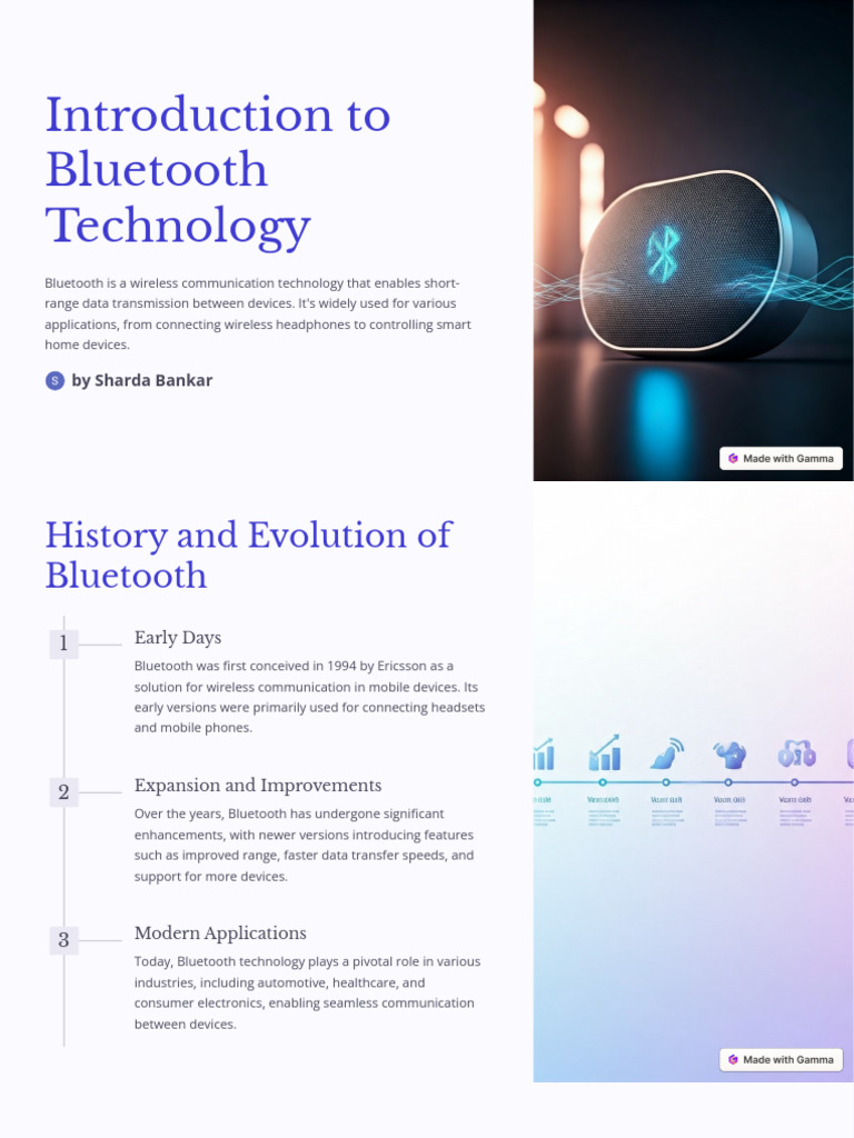 Introduction-to-Bluetooth-Technology | PDF
