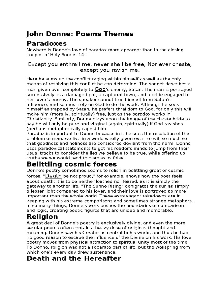 John Donne | PDF