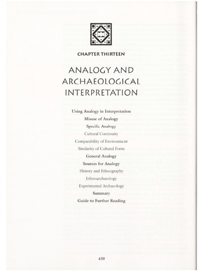 431 - 442 Archaeology; Discovering Our Past - Sharer & Ashmore | PDF