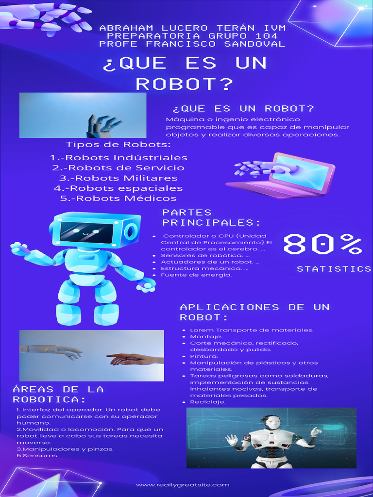 ¿Que es un robot | PDF