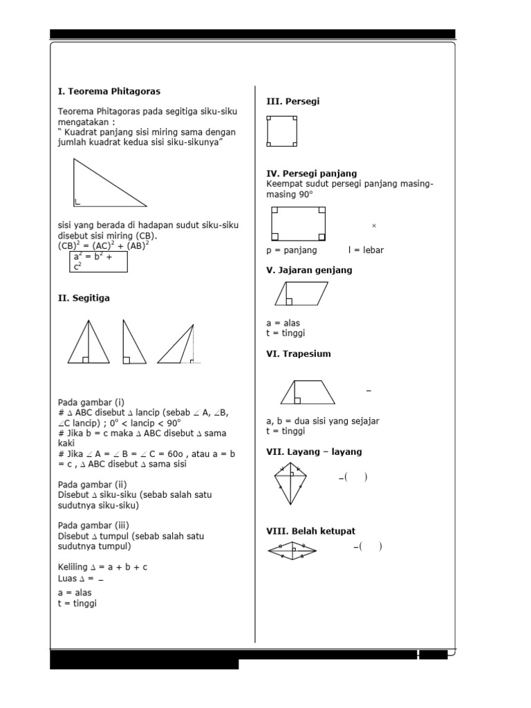 Print Bangun Datar | PDF