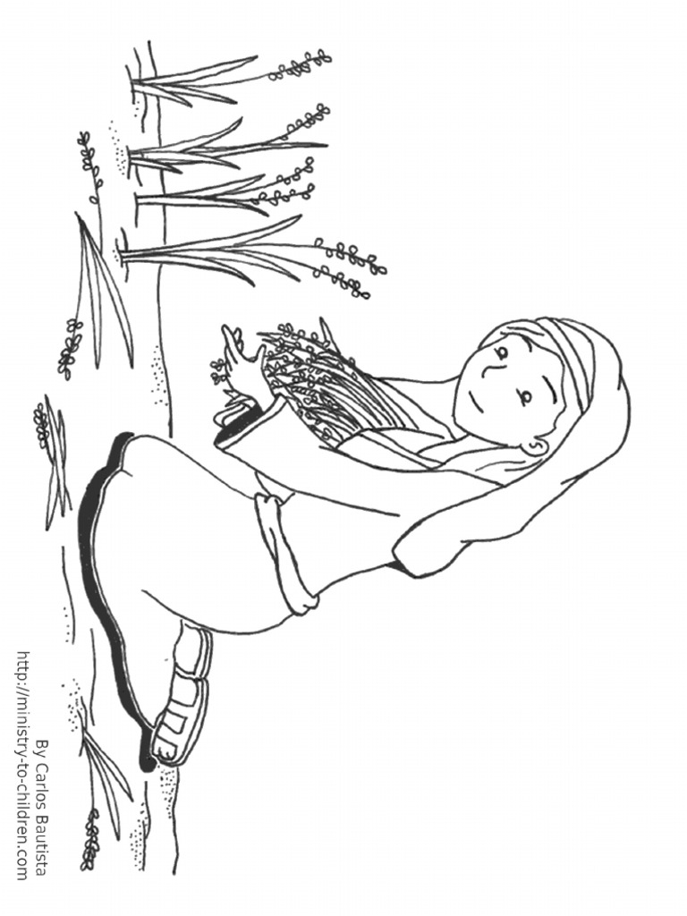 Ruth Coloring Page | PDF