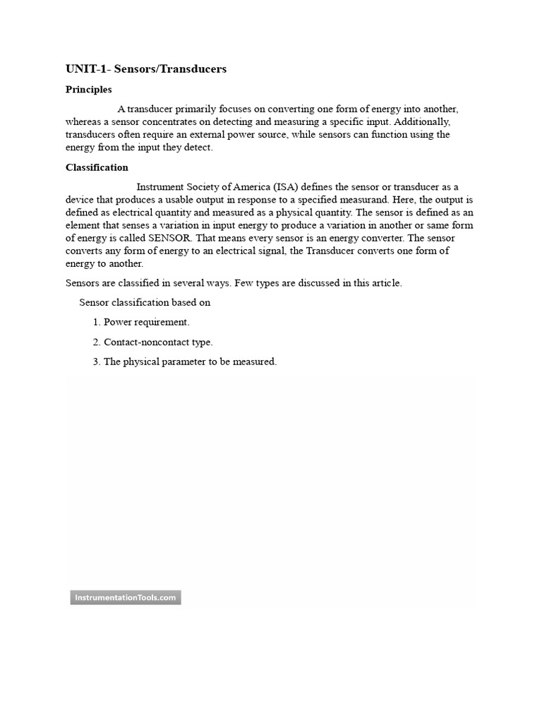 Sensors and Actuators | PDF