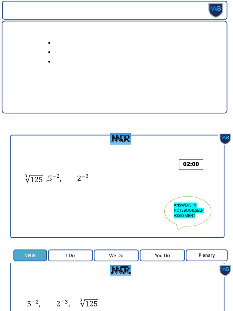 Fractional Indices in Year 9 Maths | PDF | Mathematics | Teaching ...