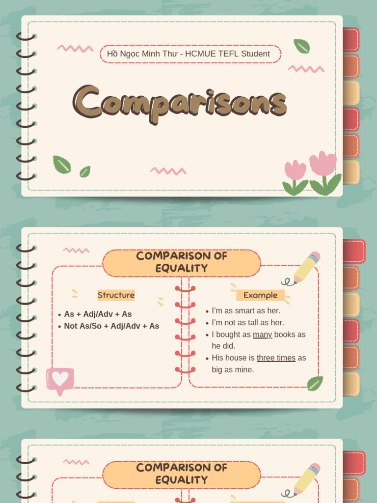 Comparisons | PDF | Planets | Adverb