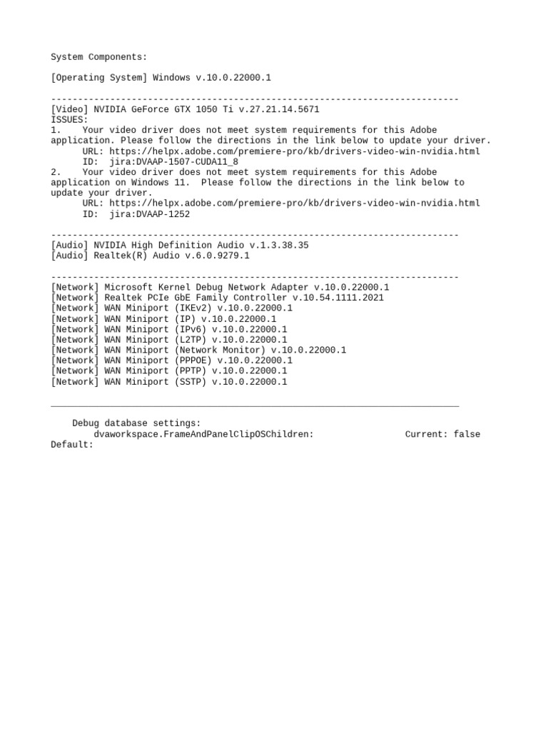 System Compatibility Report | PDF