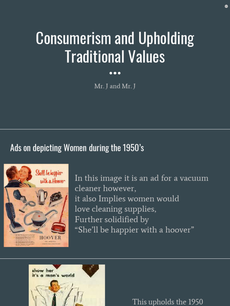 Consumerism in the 1950s | PDF