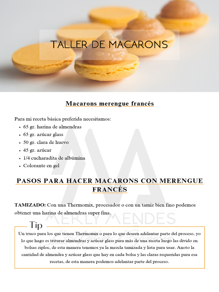 Macarons | PDF