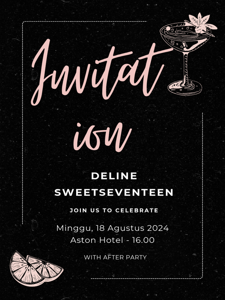 Deline Invitation 17th - 20240807 - 212559 - 0000 | PDF