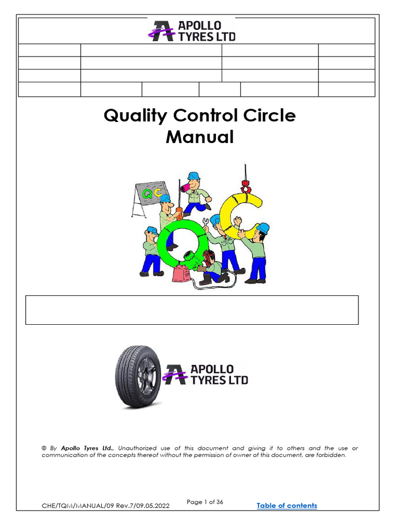QCC Manual | PDF