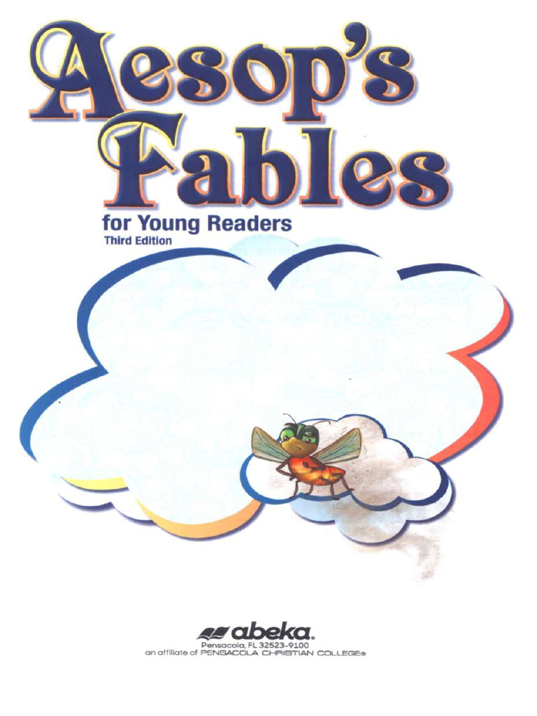 Aesops Fables For Young Readers - Abeka Grade 1f 3rd Edition Reading ...