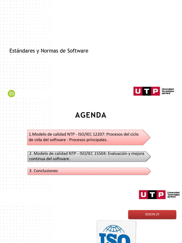 NTP-ISO/IEC 12207: Calidad de Software | PDF | Software | Tecnología