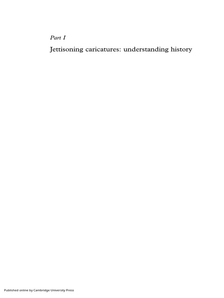 06.0 PP 17 18 Jettisoning Caricatures Understanding History | PDF