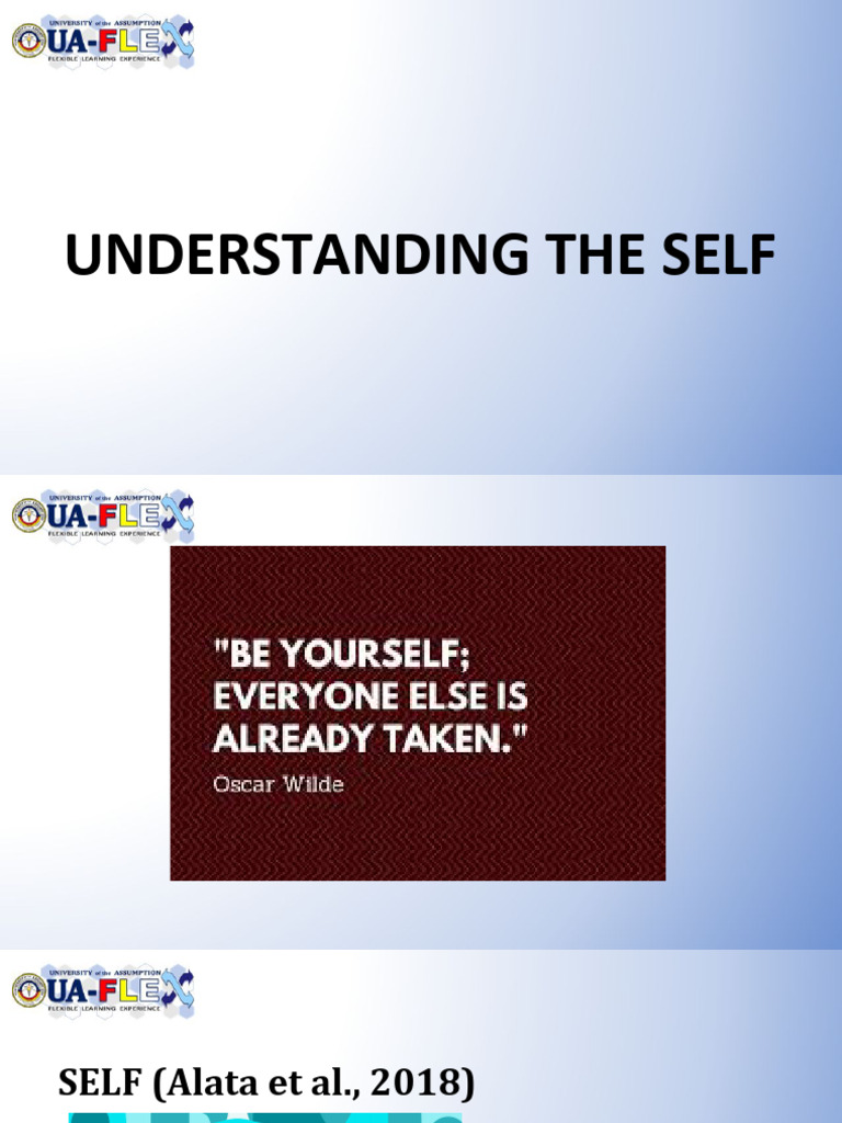 1 - Understanding The Self | PDF
